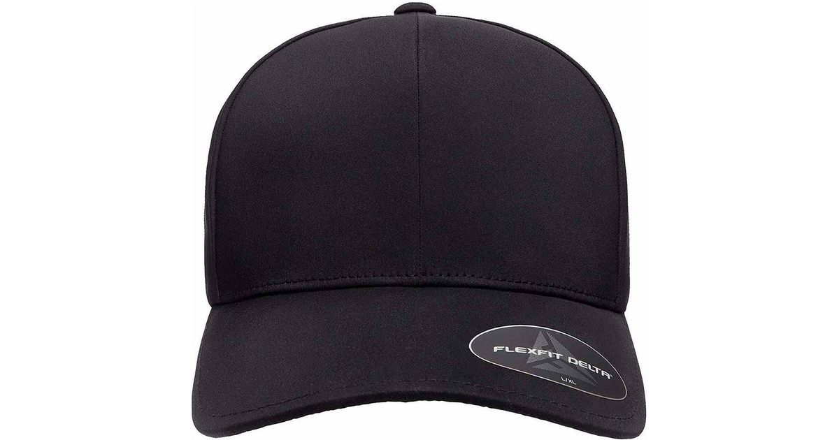 BoohooMAN Yupoong Flexfit Delta Waterproof Cap Pack Of 2 in Blue for ...