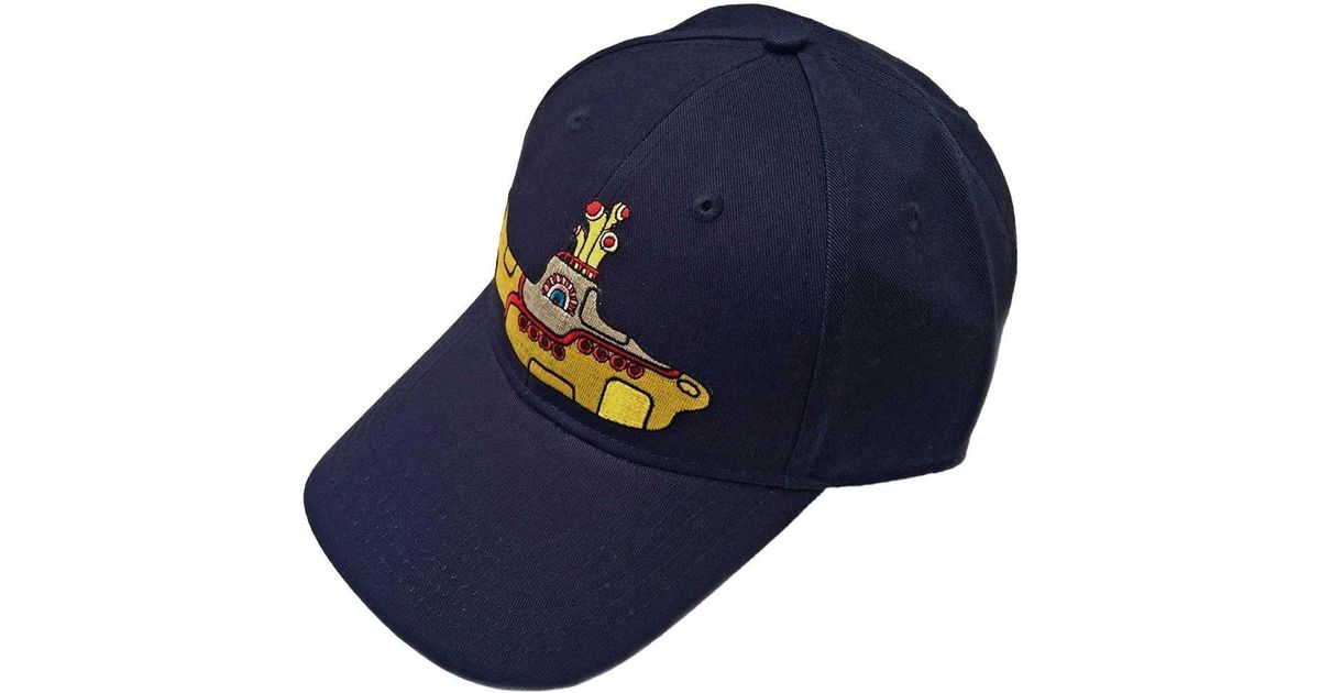 BoohooMAN The Beatles Submarine Baseball Cap in Blue for Men | Lyst UK