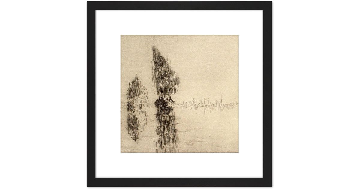 BoohooMAN Artery8 Mcbey Laguna Veneta Ships Drawing 8x8 Inch Square ...