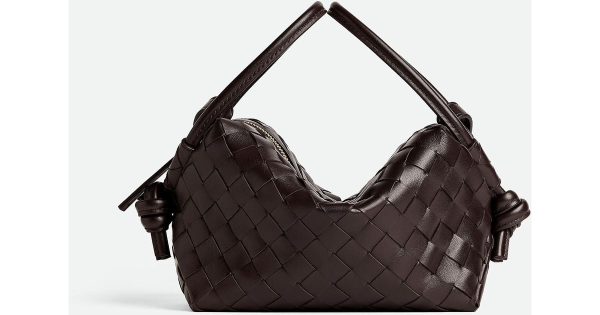 Bottega Veneta Loop Top Handle in Black | Lyst UK