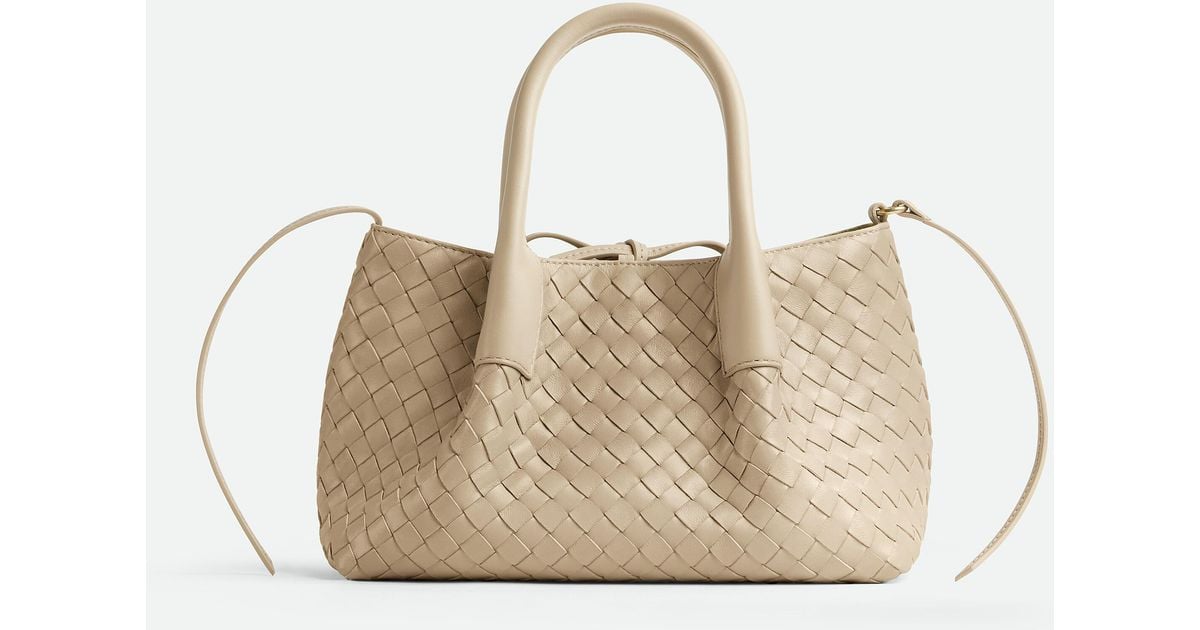 Bottega Veneta Small Pinacoteca in Natural | Lyst