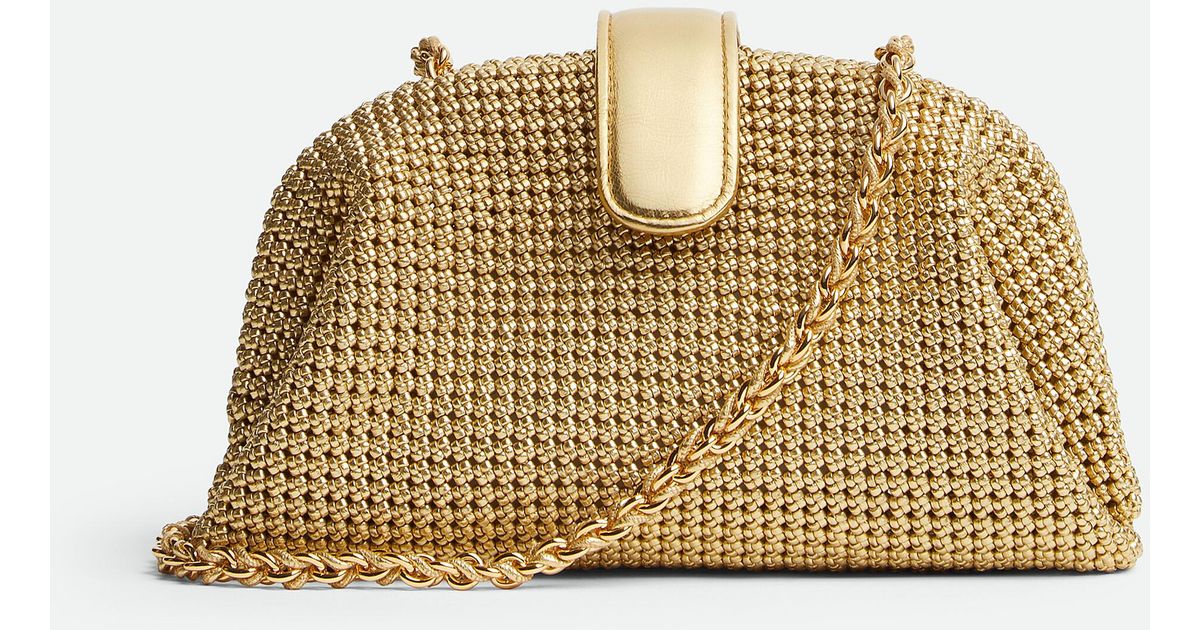 Bottega Veneta Small Lauren 1980 in Natural | Lyst