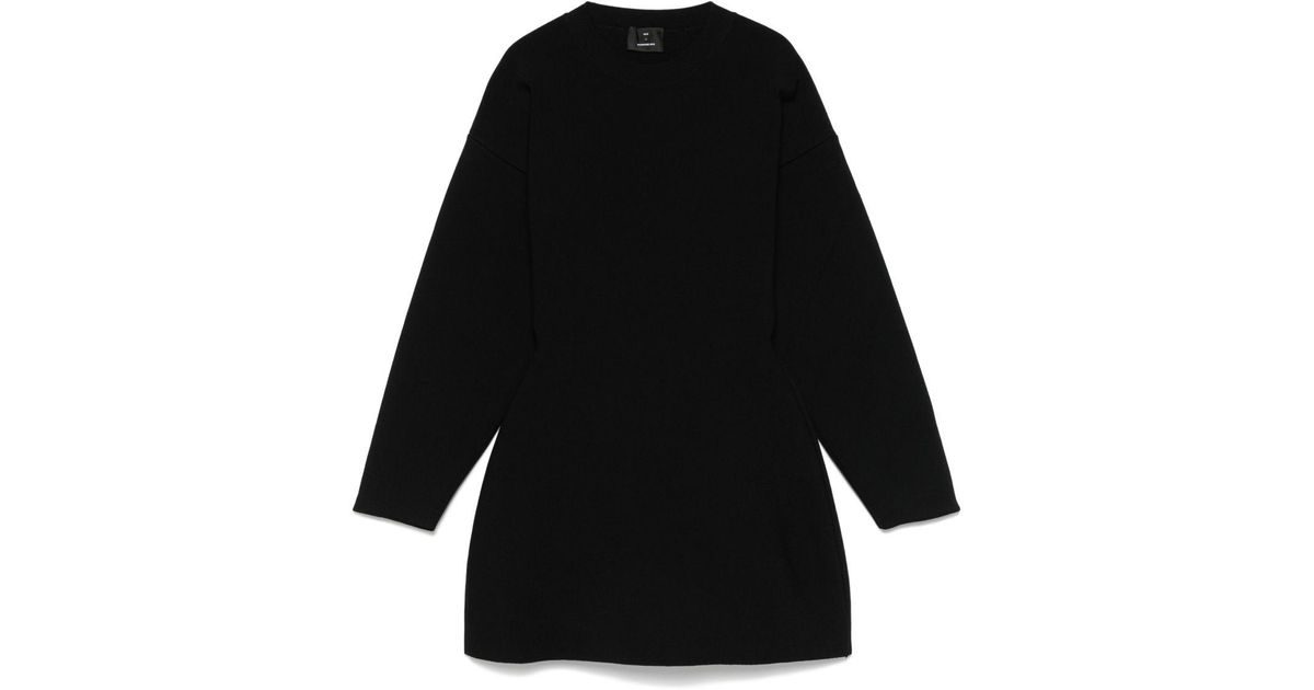 Wardrobe NYC X Rhw Power Mini Dress in Black | Lyst