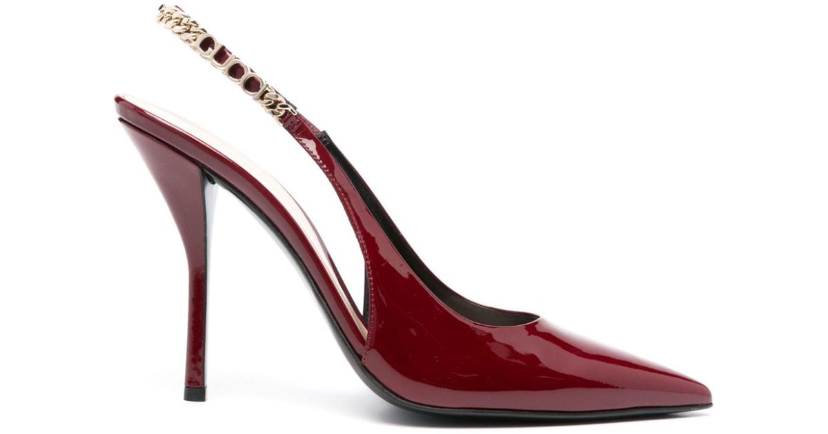 Gucci High-heeled Shoes, in Red | Lyst
