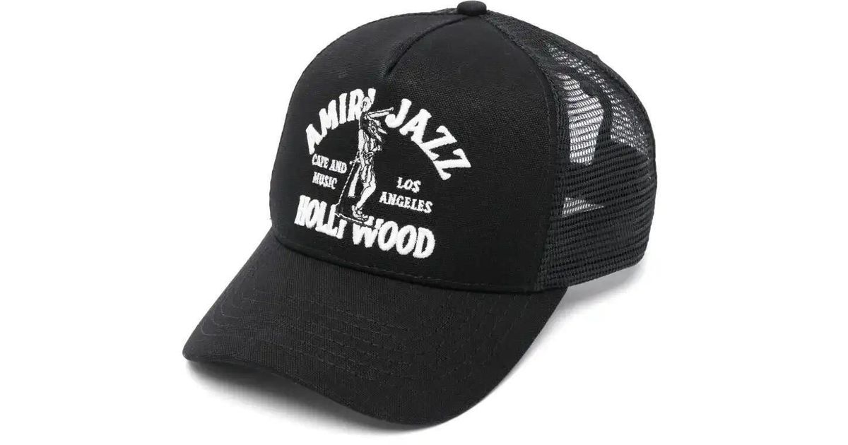 Amiri Jazz Wolf Cap in Black for Men | Lyst UK