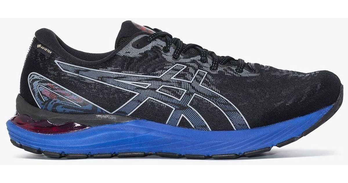 Asics Lace Black Gel-cumulus 23 Gtx Sneakers in Blue for Men | Lyst UK