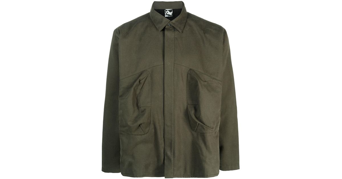 GR10K Rescue Pocket Cotton Overshirt - Men's - Cotton/polyamide ...