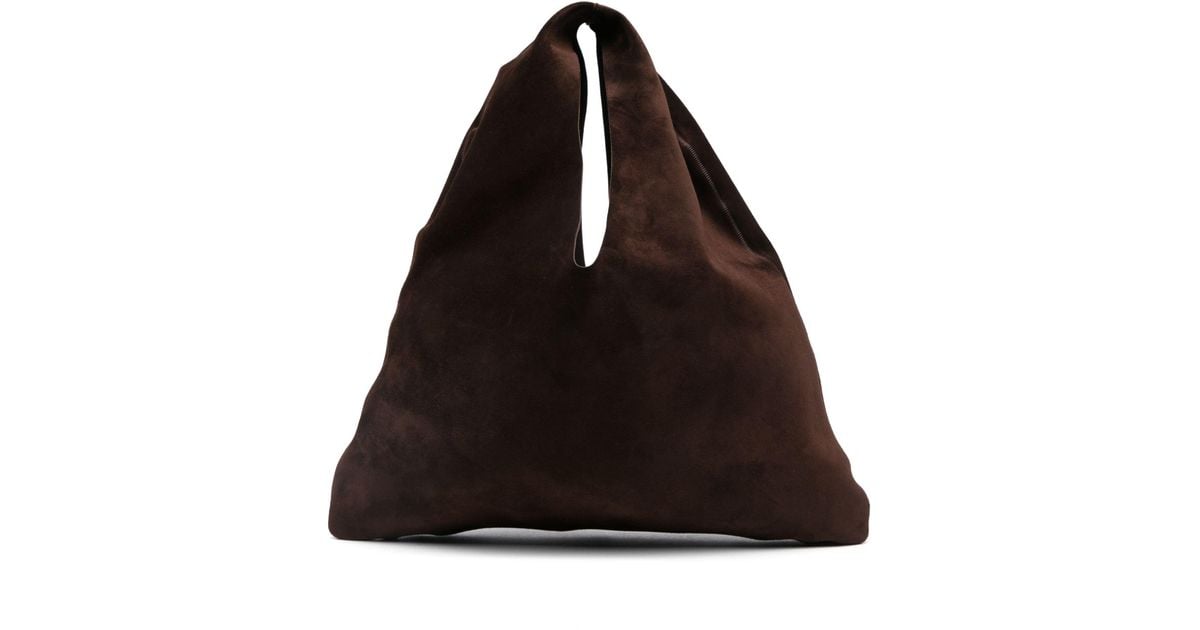 The Row Small Bindle Tote Bag in Black | Lyst