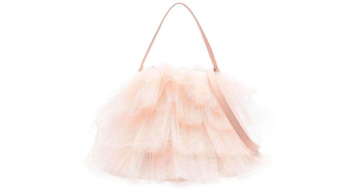 Simone Rocha Mini Frilly Tutu Tote Bag in Pink | Lyst