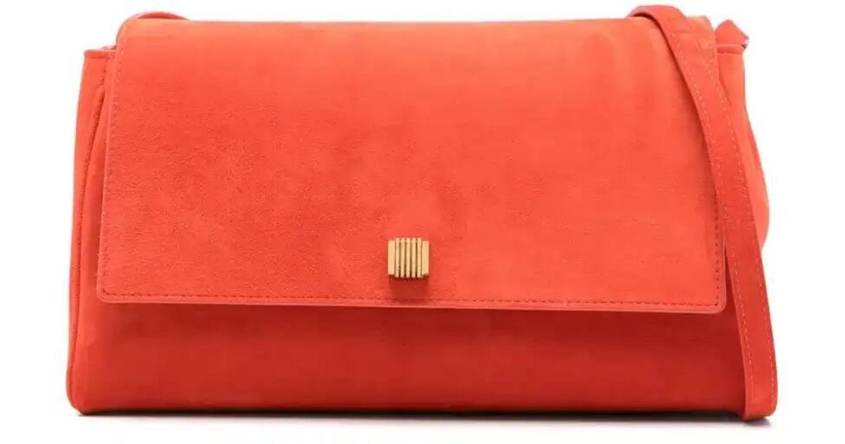 KHAITE Audrey Cross Body Bag in Red | Lyst UK