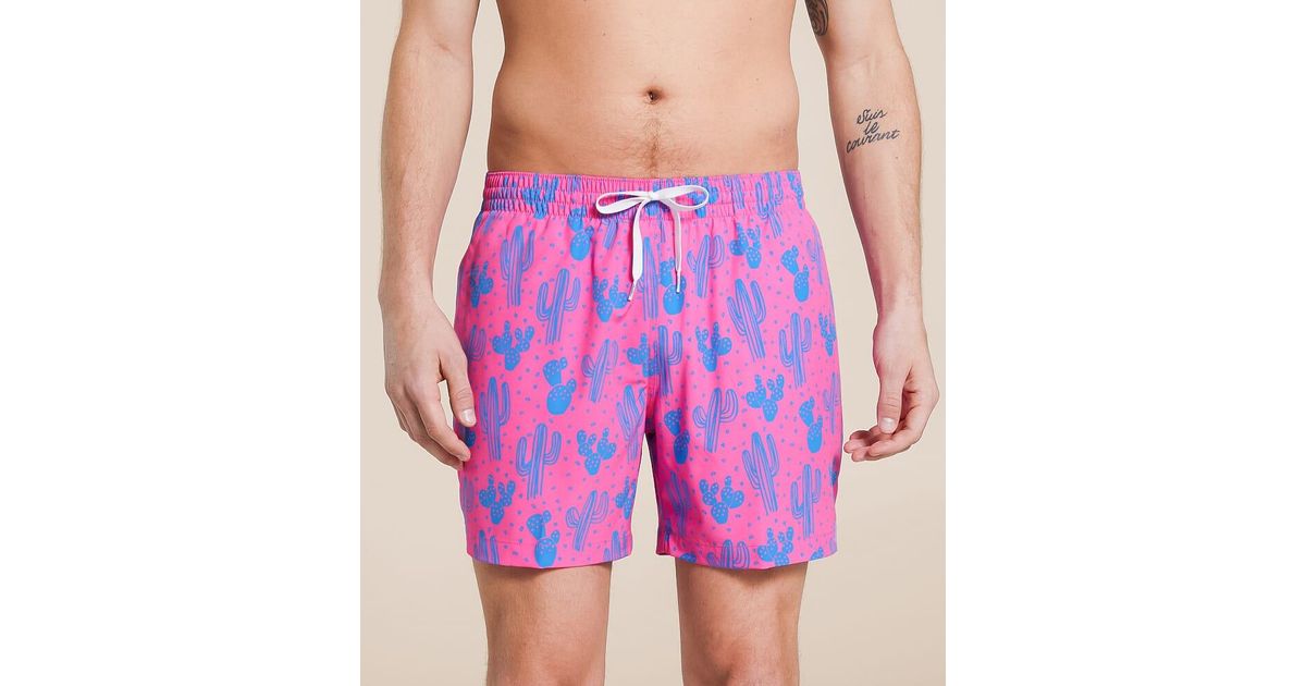 Chubbies The Grand Mirage Stretch Swim Trunks in Purple for Men | Lyst