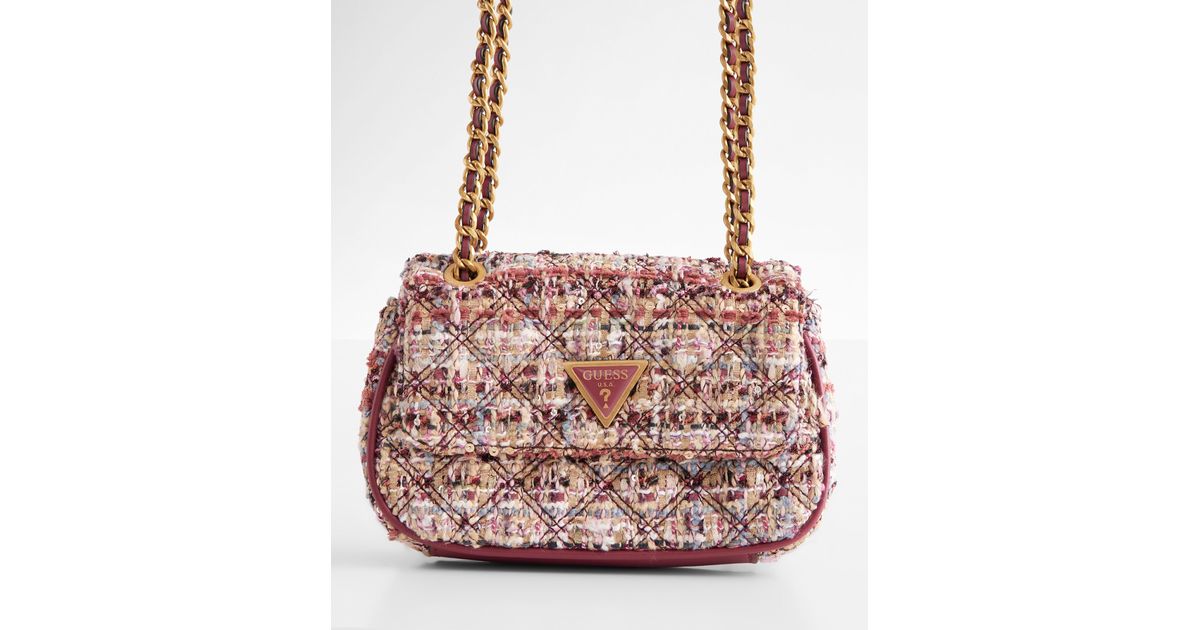 Guess Giully Mini Convertible Purse in Pink | Lyst