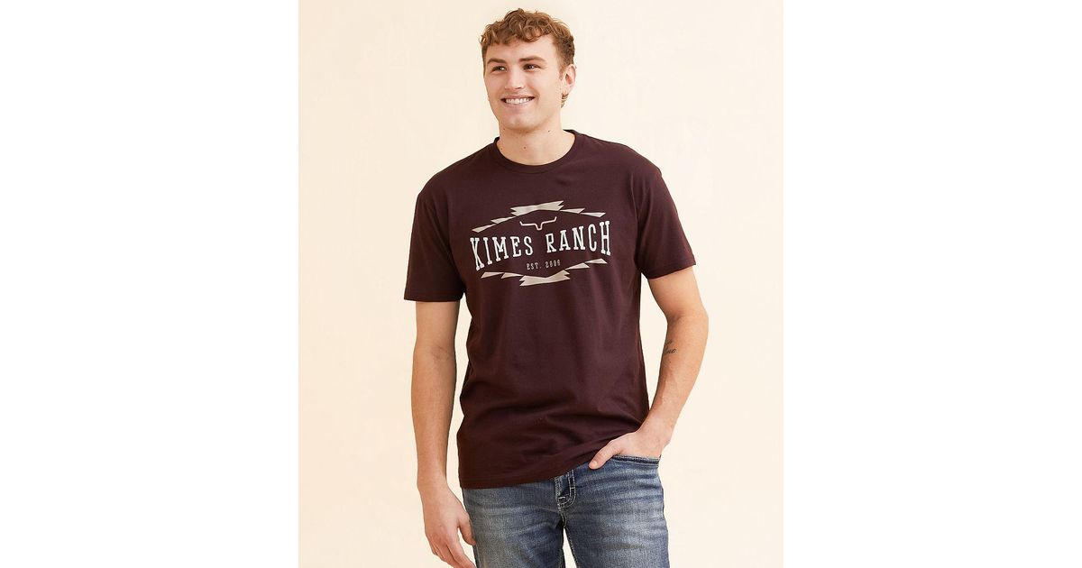 Kimes Ranch Vintage Badge T-Shirt in Brown for Men | Lyst