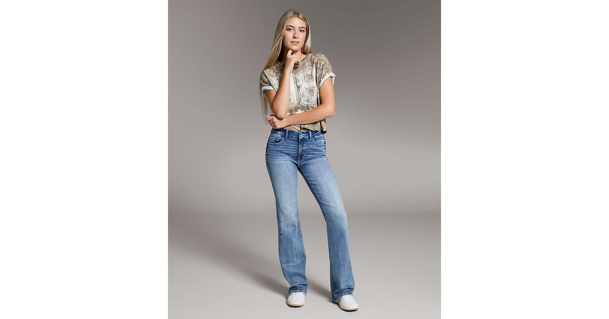 BKE Payton Boot Stretch Jean in Blue | Lyst