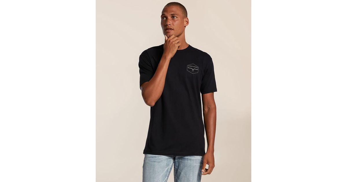 Kimes Ranch Hex Camo T-Shirt in Black for Men | Lyst