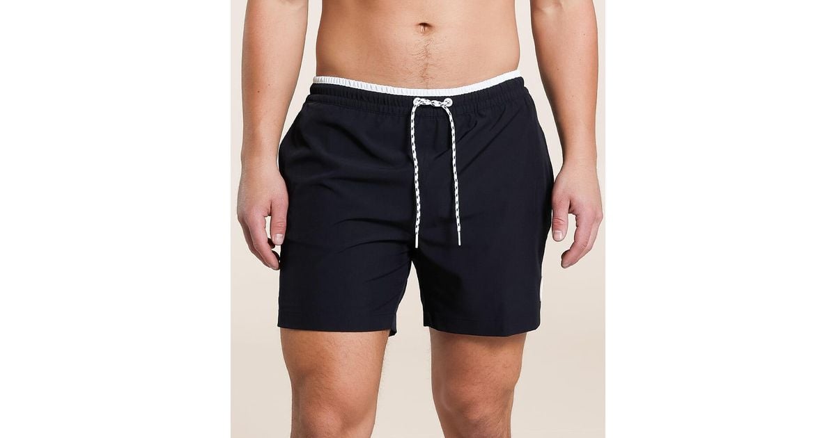 Chubbies The Capes Stretch Swim Trunks in Black for Men | Lyst