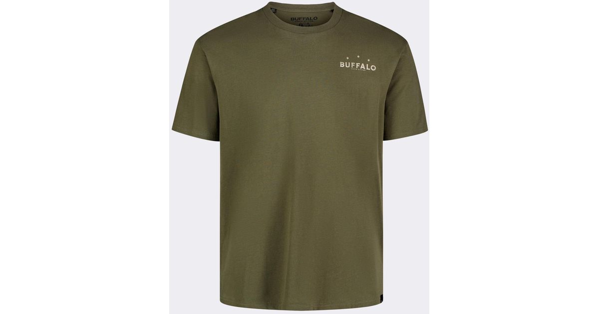Buffalo David Bitton Buffalo Jeans Toftlund Graphic T-Shirt With Bull ...