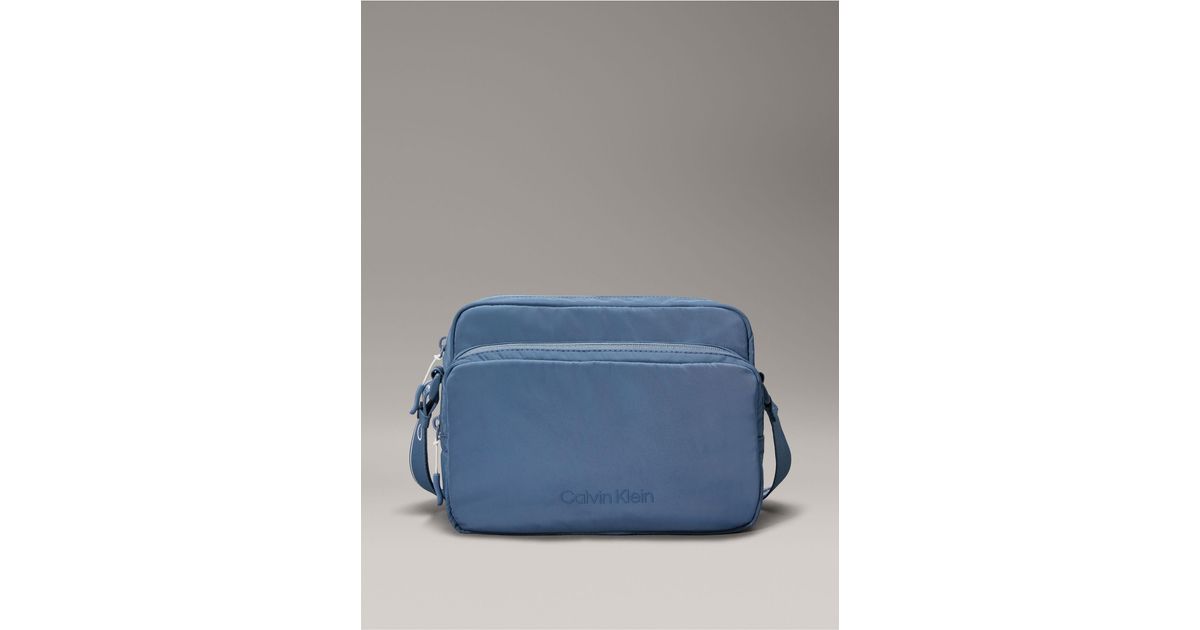 Calvin Klein Ck Sport Crossbody Camera Bag in Blue for Men | Lyst