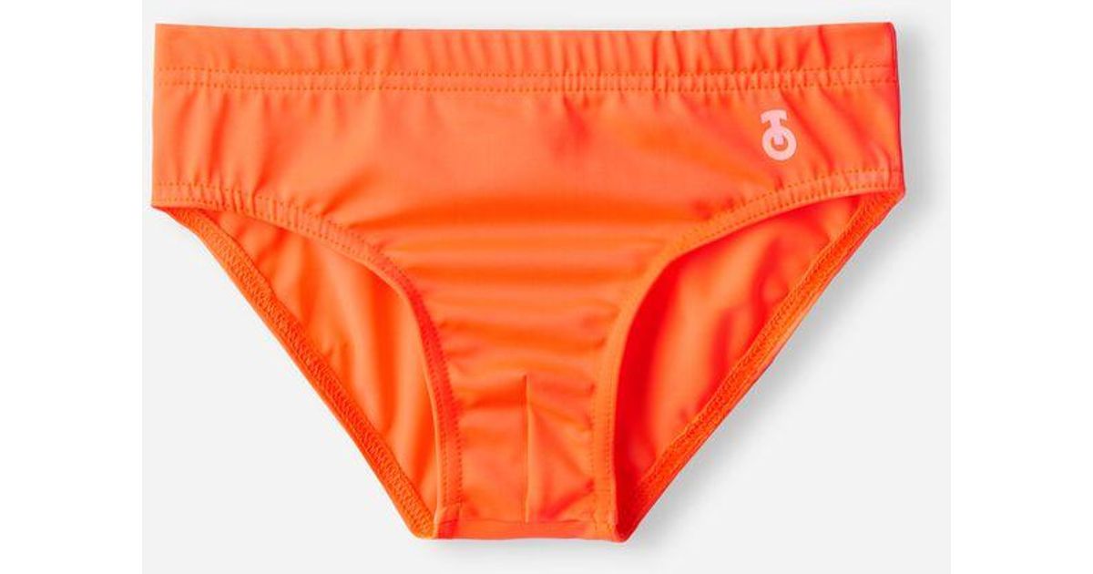 Calzedonia Synthetic Briefs Boys' Swimsuit Rio Boy Orange Size 12 for ...