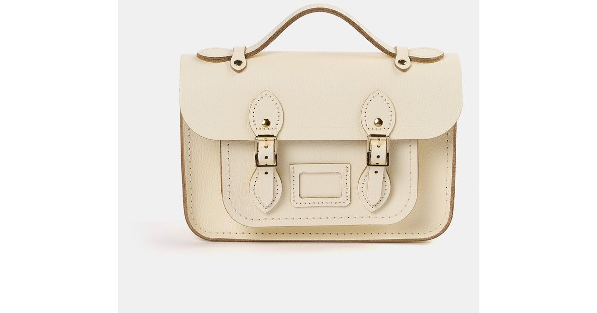 Cambridge Satchel Company The Mini in Natural | Lyst UK