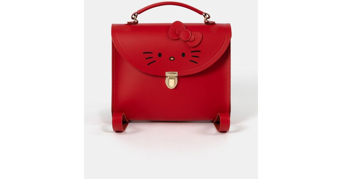 Cambridge Satchel Company The Hello Kitty Poppy Backpack in Red | Lyst