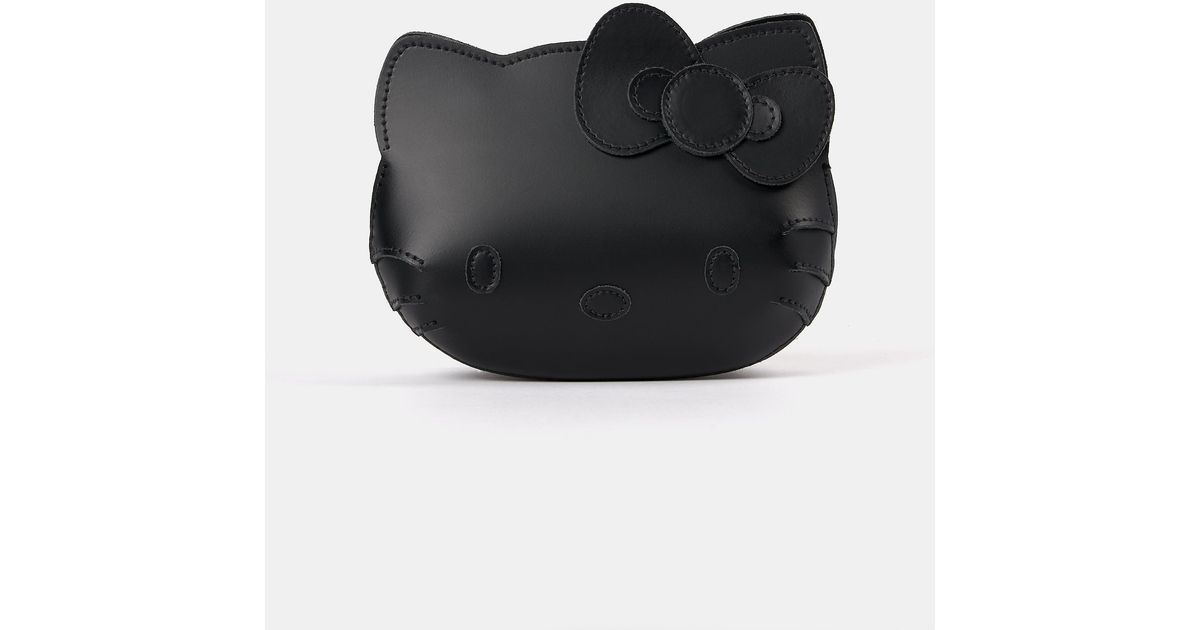 Cambridge Satchel Company The Mini Hello Kitty Face Bag in Black | Lyst