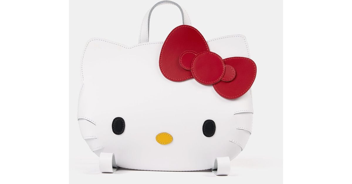 Cambridge Satchel Company The Hello Kitty Face Backpack in Red | Lyst UK