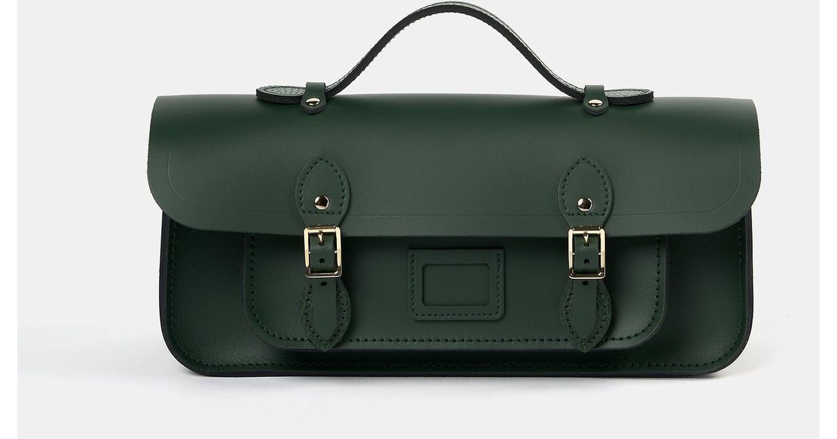 Cambridge Satchel Company The Long Satchel in Green | Lyst