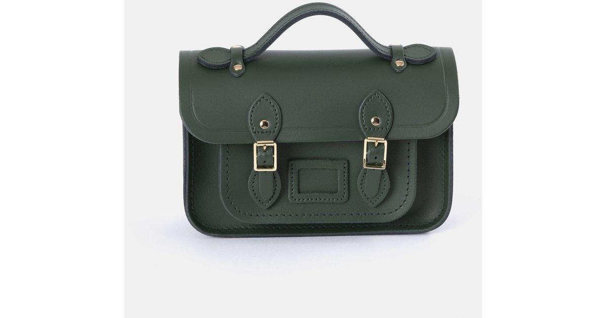 Cambridge Satchel Company The Mini in Green | Lyst UK