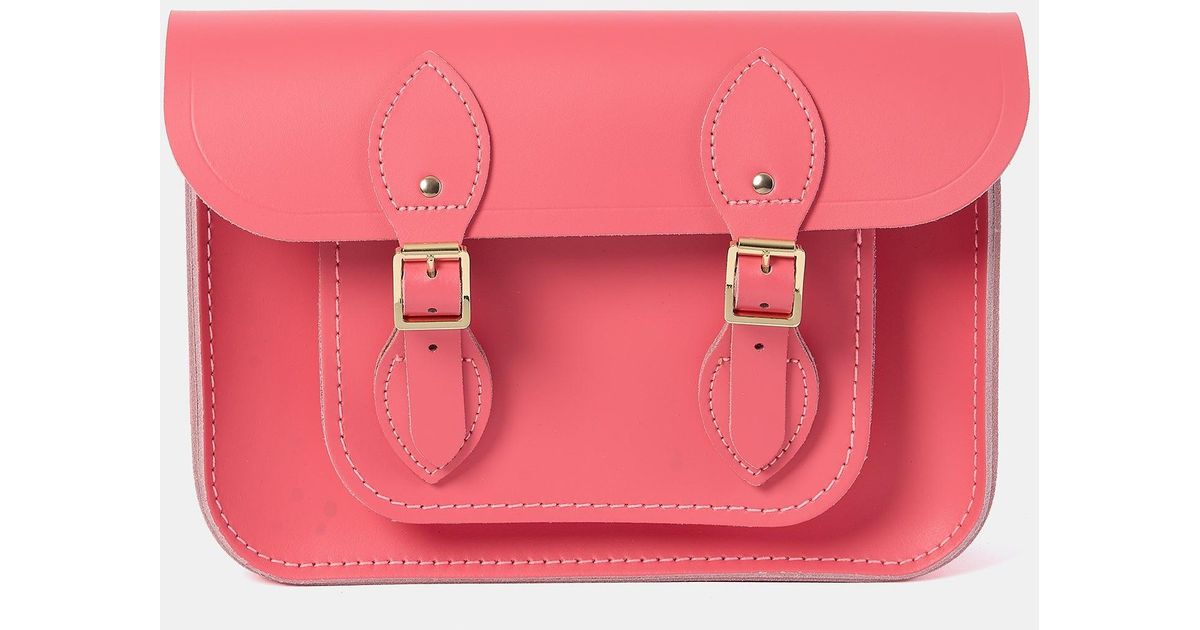 Cambridge Satchel Company The 11 Inch Satchel in Pink | Lyst