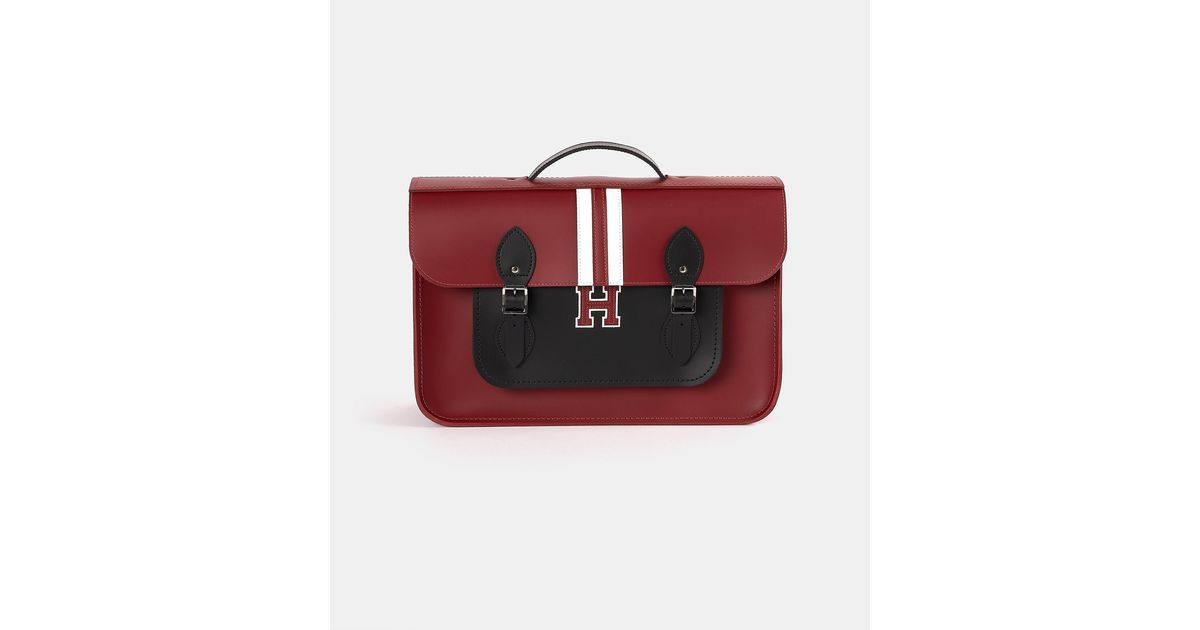 Cambridge Satchel Company The 15 Inch Batchel in Red | Lyst UK