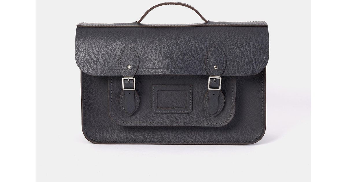 Cambridge Satchel Company The 15 Inch Batchel in Blue | Lyst
