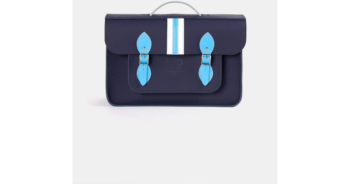 Cambridge Satchel Company The 15 Inch Batchel in Blue | Lyst
