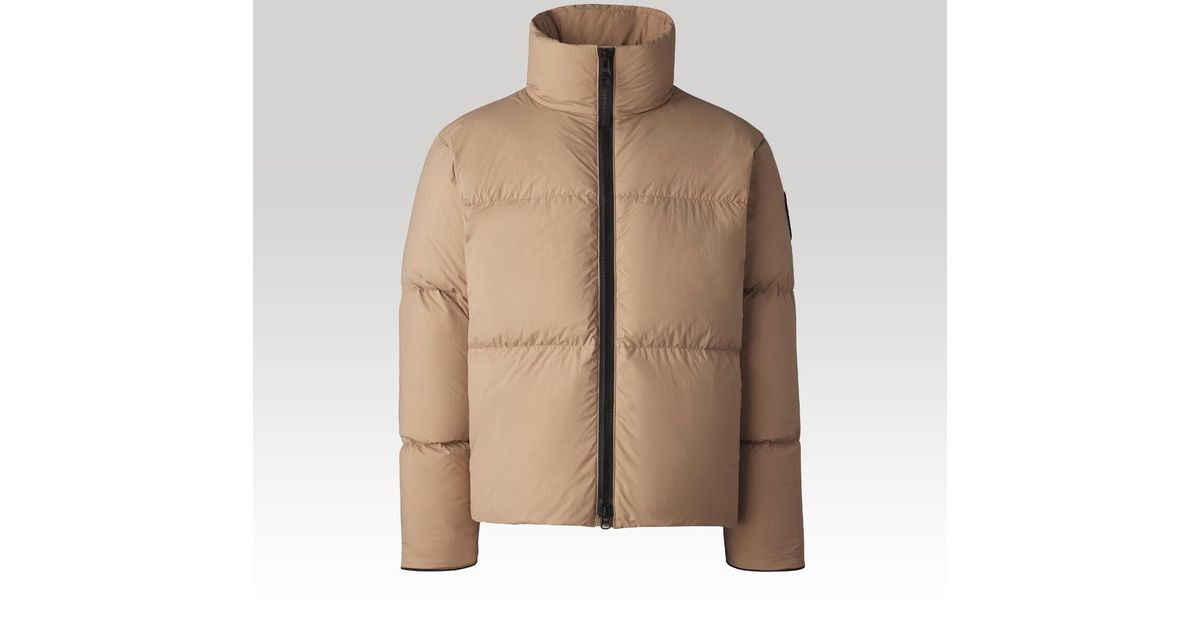 Canada Goose Lawrence Puffer Jacket Black Label in Brown for Men | Lyst ...