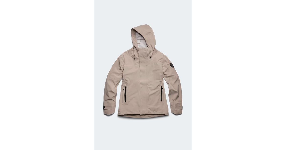Canada Goose Rupert Rain Jacket Label in Natural for Men | Lyst UK