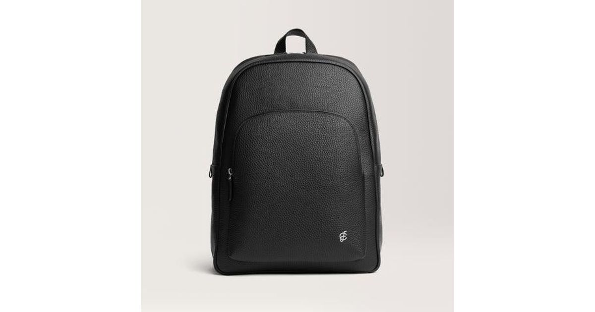 Carl Friedrik Leather Backpack in Black | Lyst