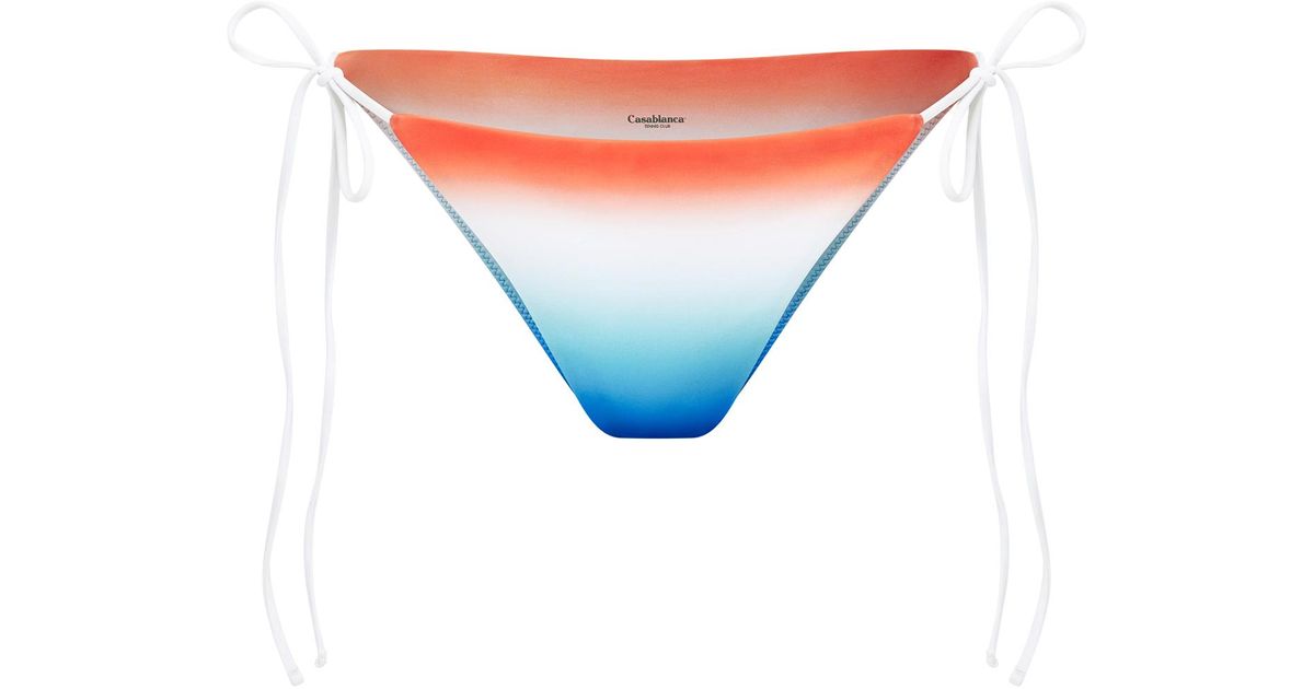 Casablanca Paris Bas De Bikini Dégradé in Pink | Lyst UK