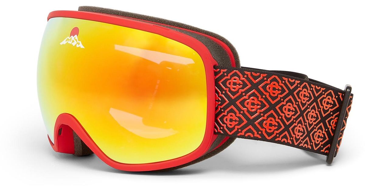 Casablanca Paris Gradient Ski Goggles By in Orange for Men | Lyst UK