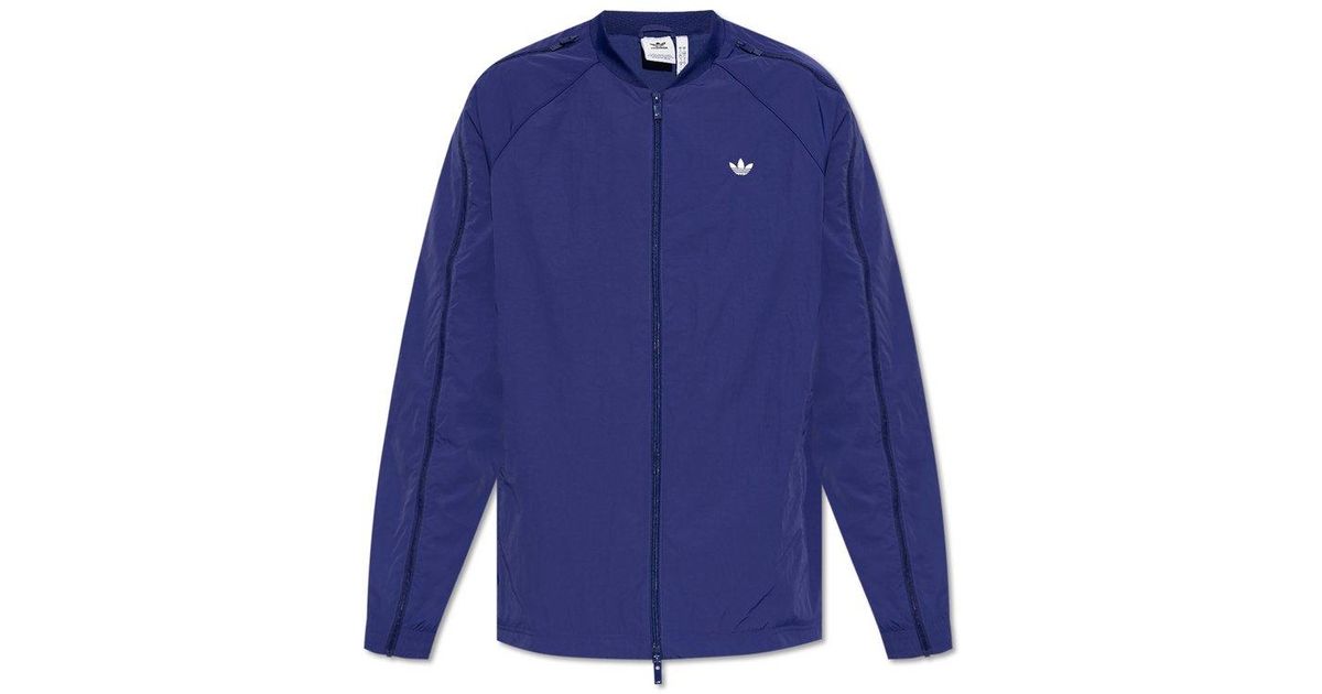 adidas Originals Adilenium Season 3 Oversized Sst Track Top in Blue for ...