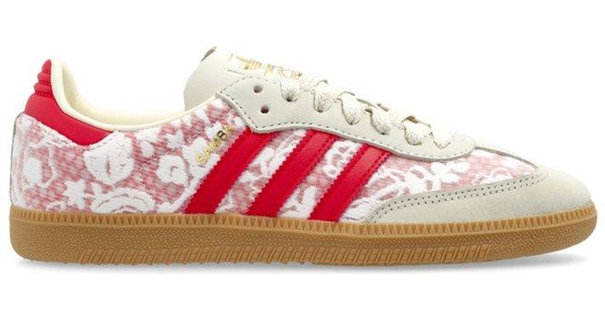 adidas Originals Samba Og Sneakers in Red | Lyst