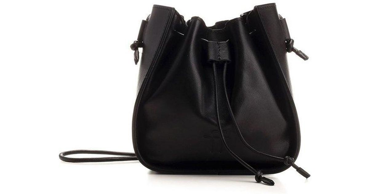 Forte Forte Compact Bucket Bag in Black | Lyst