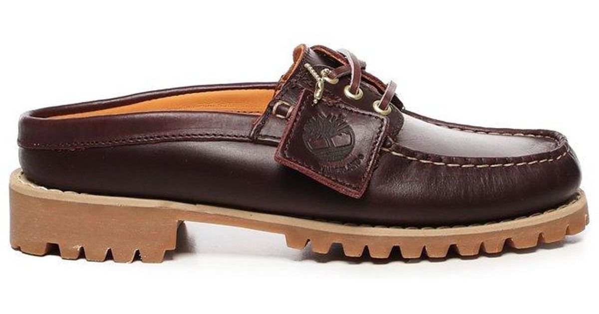 Timberland Mule Shoes in Brown for Men | Lyst