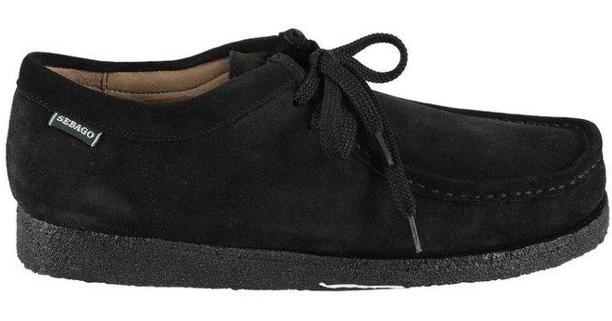 Sebago Koala Lace-Up Boots in Black for Men | Lyst
