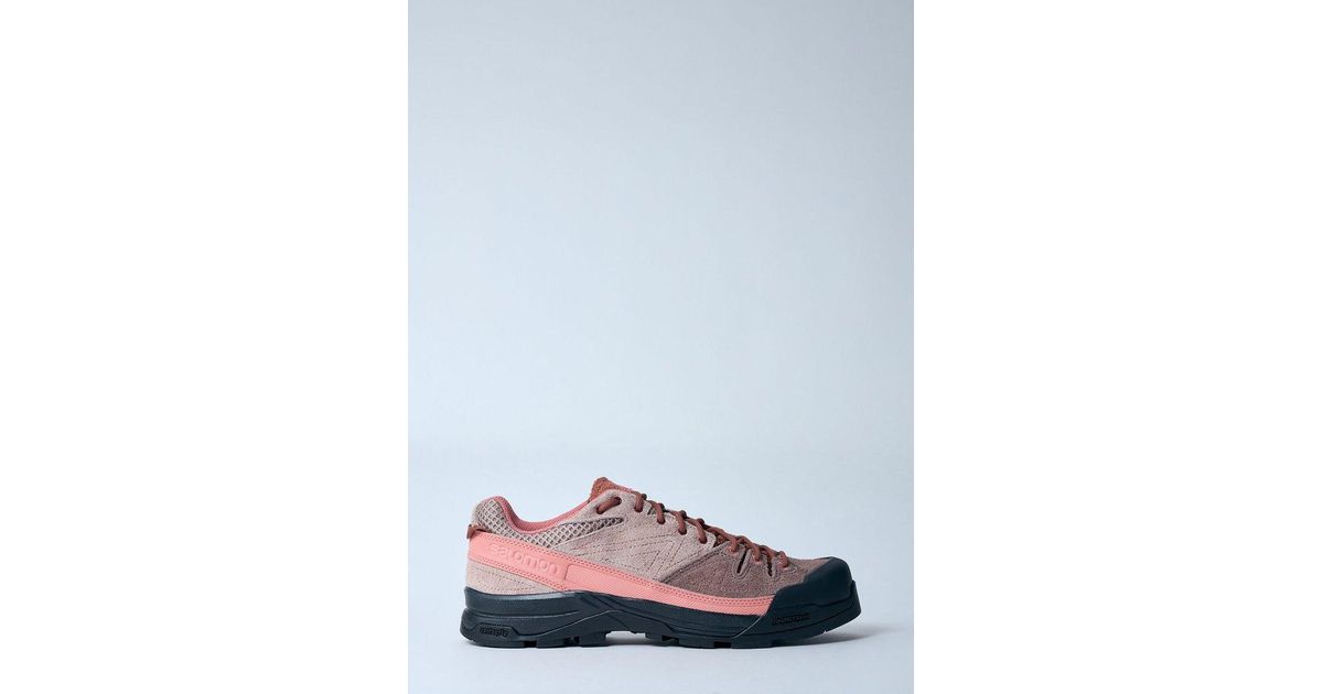 Salomon Lab X Alp Trail Sneakers in Pink for Men | Lyst UK