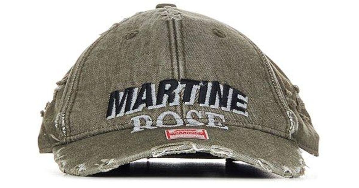 Martine Rose Hat in Green for Men | Lyst Martine Rose Hat in Green for Men | Lyst