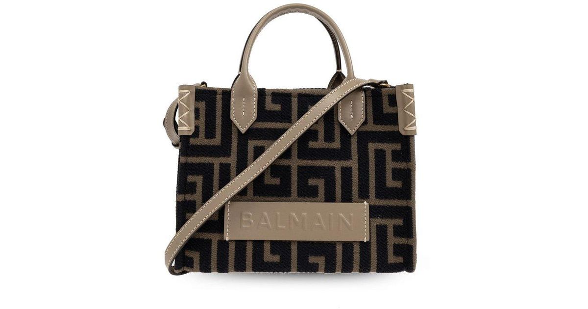 Balmain Bag Type Shopper in Black | Lyst UK