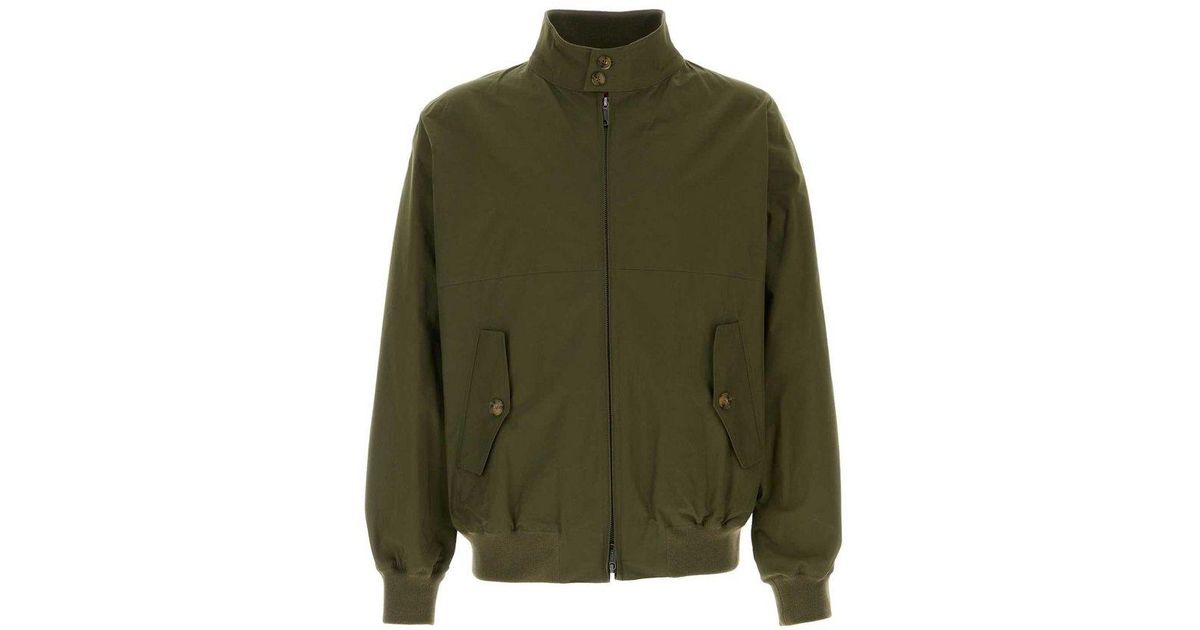 Baracuta England Neighborhood Logo Jacket in Green for Men | Lyst