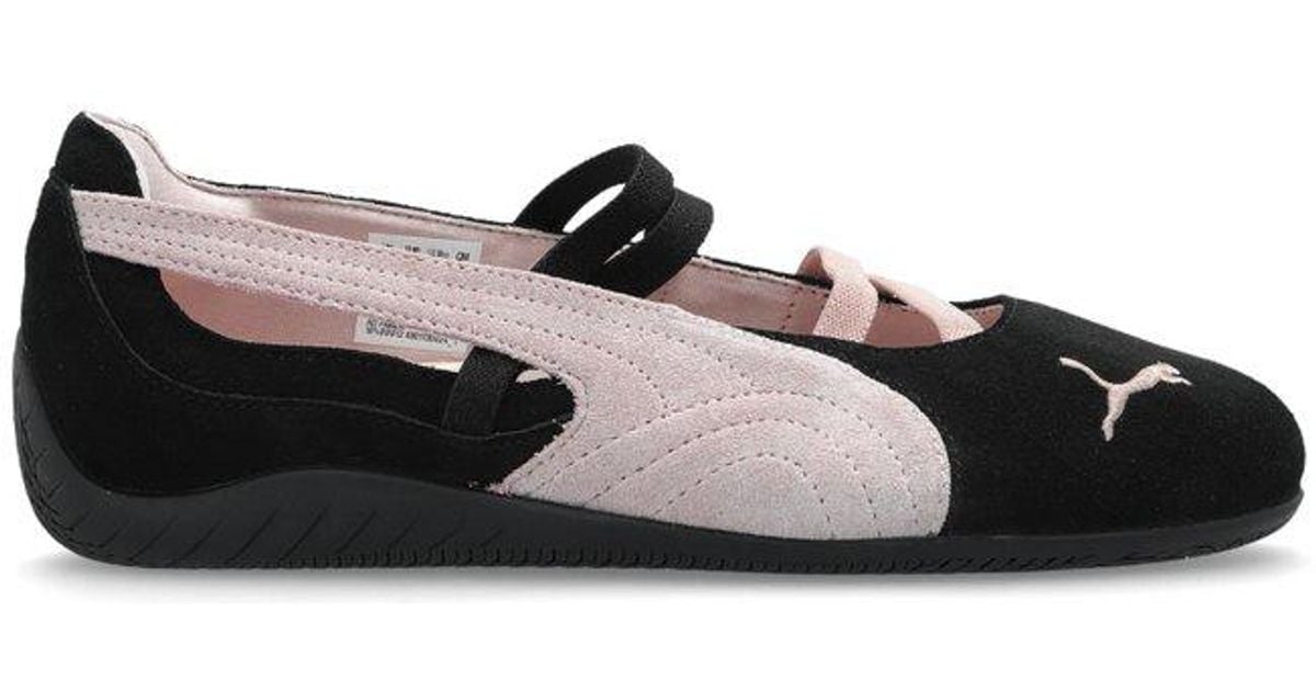 PUMA Speedcat Ballet Flats in Black | Lyst