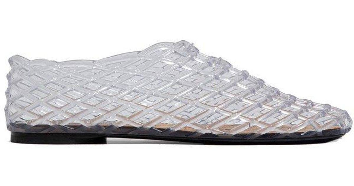 The Row Mara Flat Shoes in White | Lyst