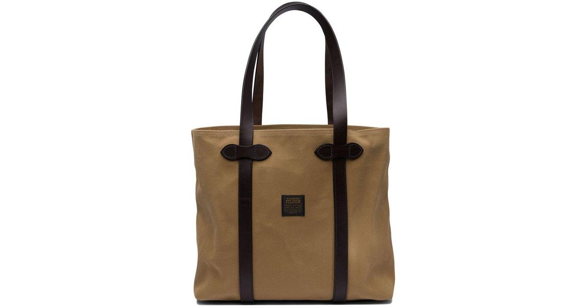 Filson Large Open Shoulder Tote in Brown | Lyst